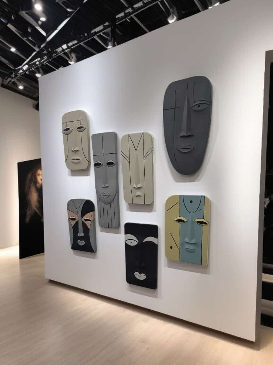 Premium Resin Wall Masks and Figurines